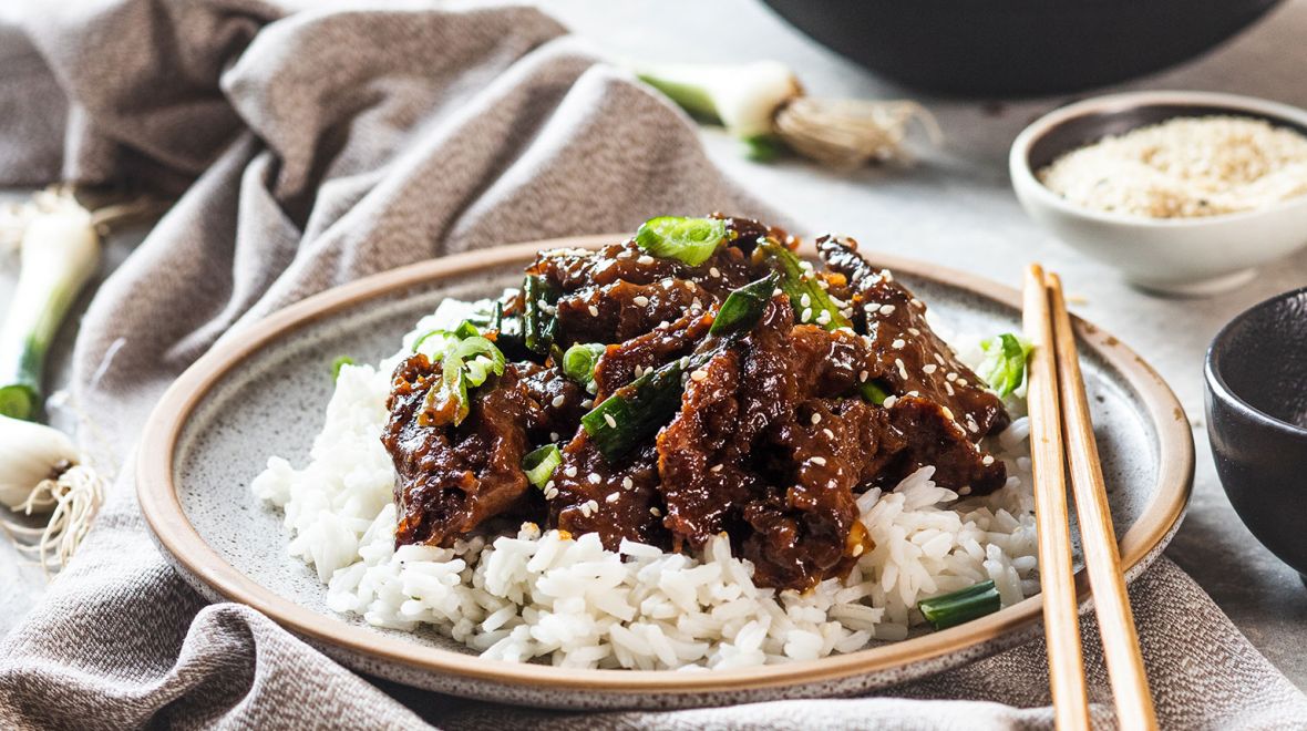 Μοσχάρι Μογγολίας (Mongolian beef) | Cookout.gr